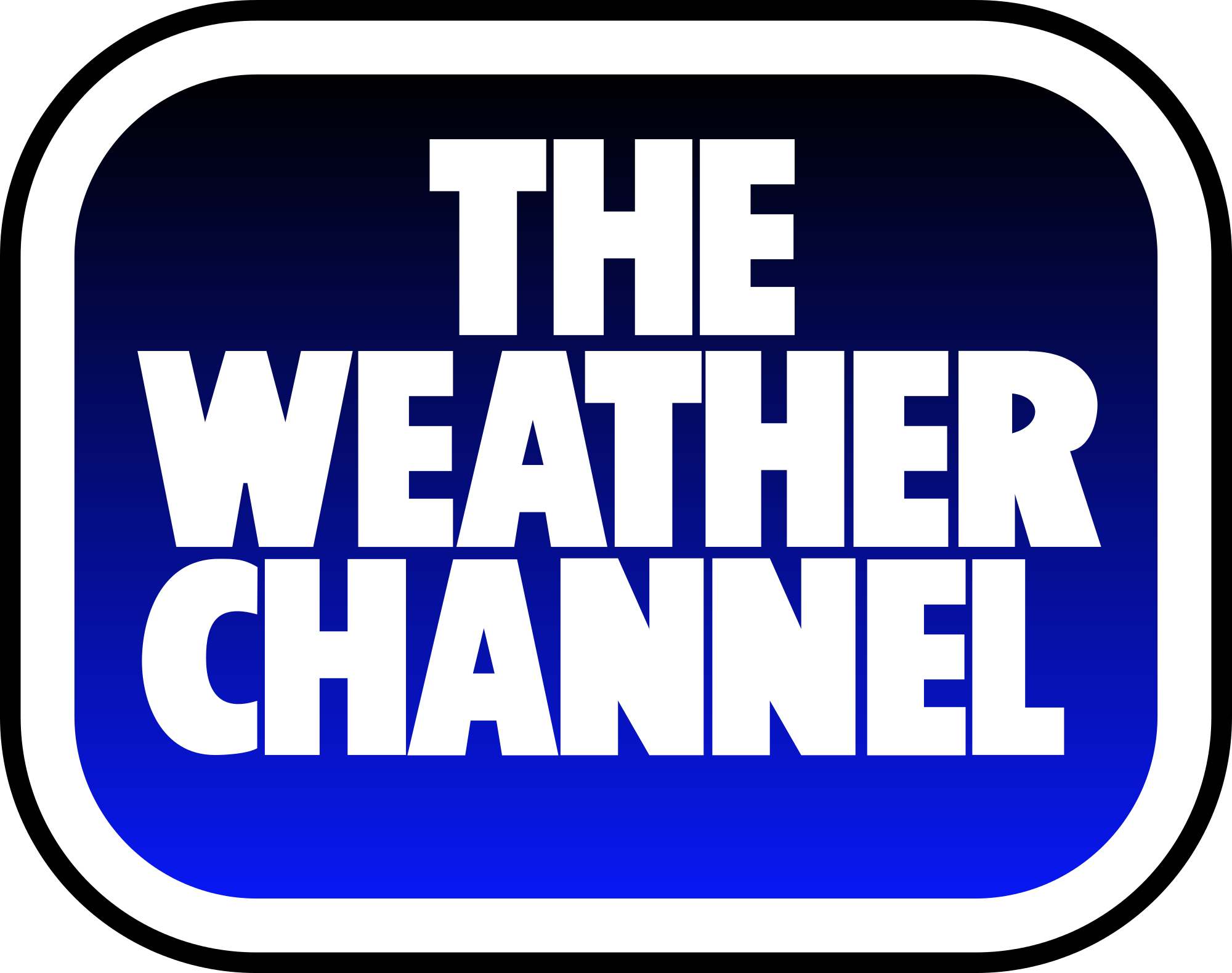 Screen > Pix - Weather Channel Logo History (2000x1580), Png Download