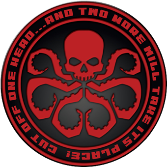 Download 47, March 22, 2015 - Hydra Marvel Logo | Transparent PNG ...