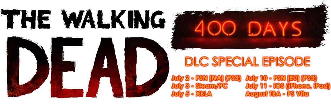 Download The Walking Dead - Telltale Walking Dead 400 Days Logo ...