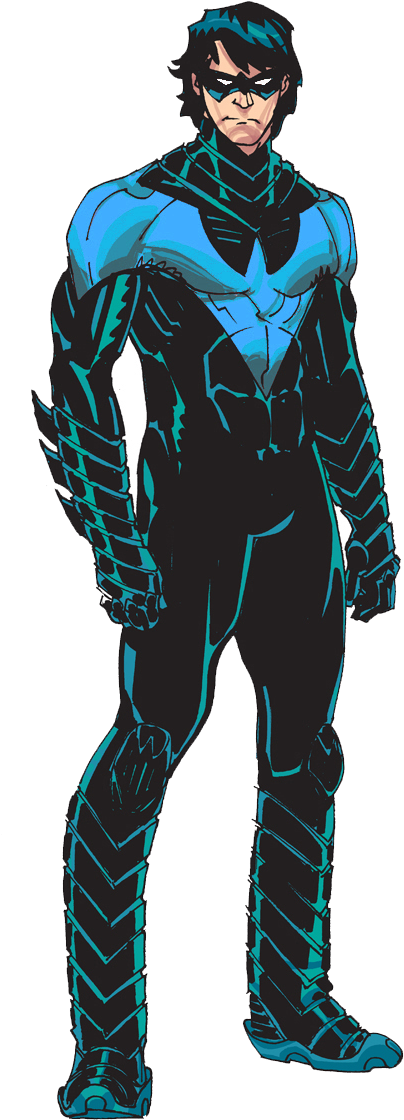 Nightwing Free Png Image - Nightwing Png (497x1196), Png Download