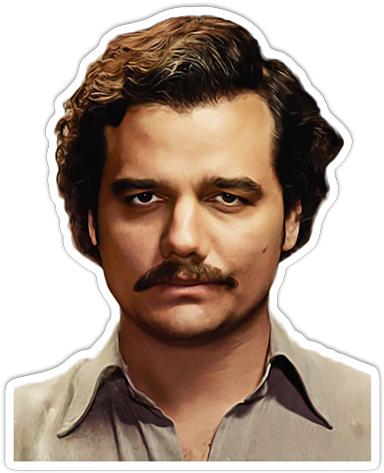 Download Wall Stickers - Narcos - Pablo Escobar Narcos Png ...