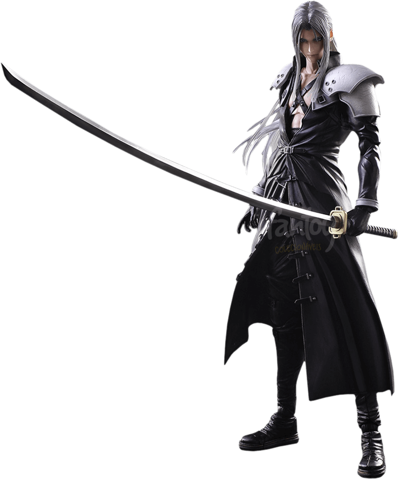 Final Fantasy Vii - Final Fantasy Sephiroth Figure (800x1000), Png Download