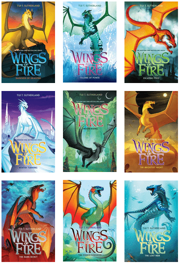 Wings Of Fire - Wings Of Fire Book Four The Dark Secret (436x574), Png ...