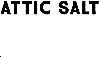 Attic Salt - Graphics (400x400), Png Download