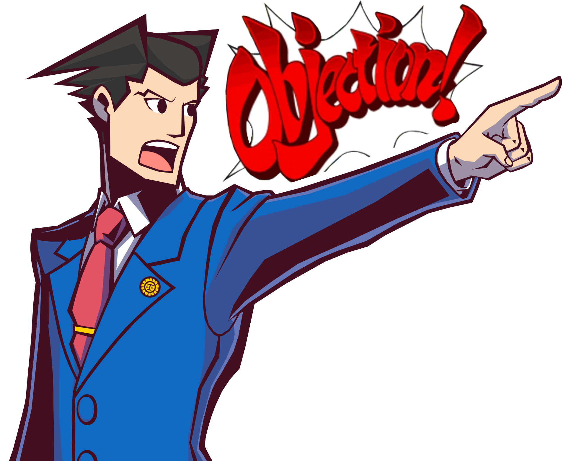Download 735kib, 1938x1563, Objection - Phoenix Wright Png ...