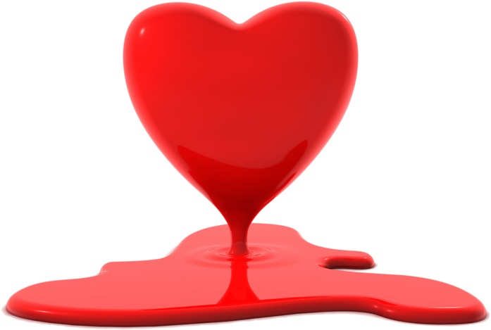 Download - Heart Bleeding (800x587), Png Download