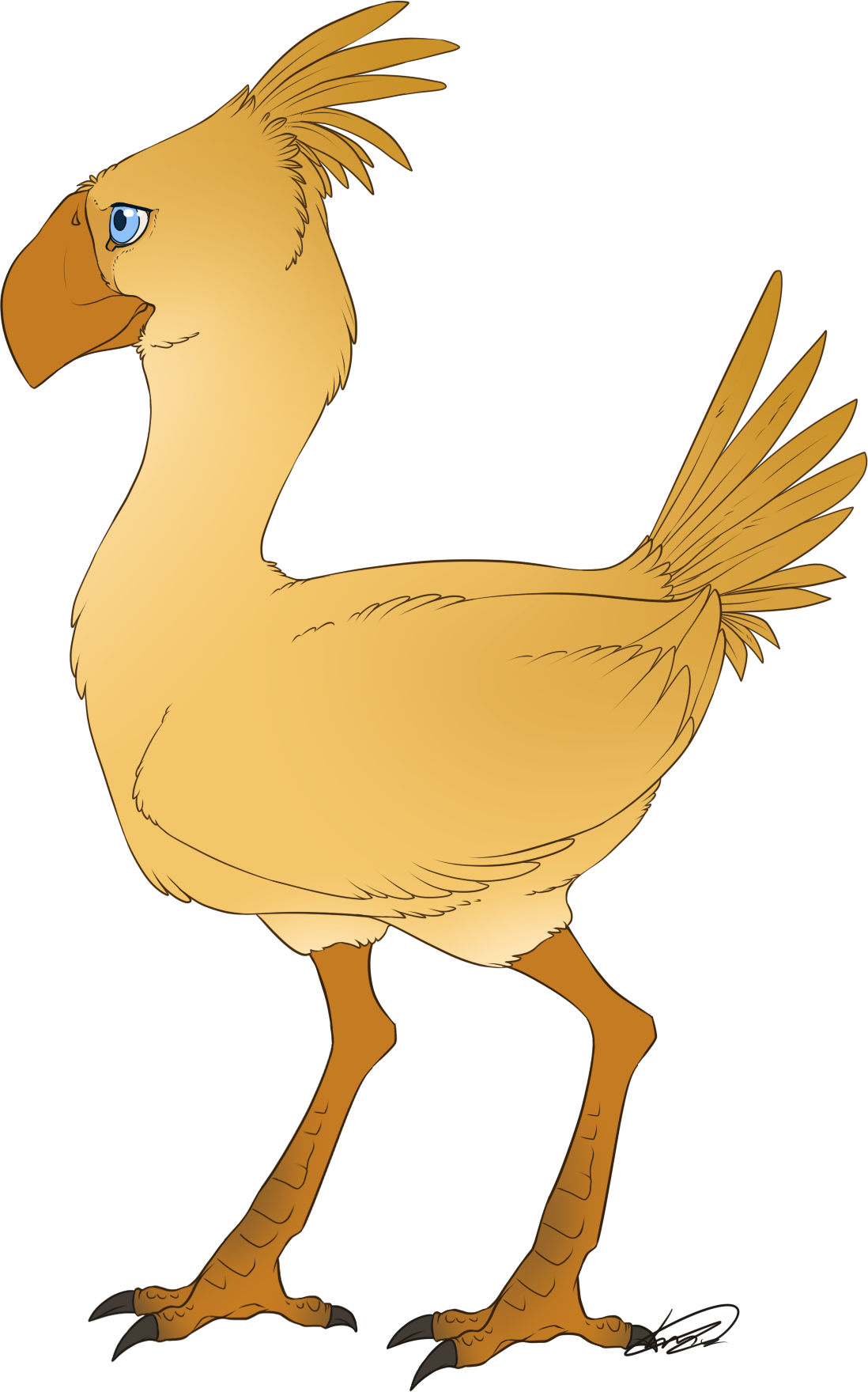Download Chocobo - Chicken | Transparent PNG Download | SeekPNG