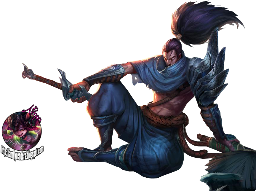 League Of Legends Yasuo (933x675), Png Download
