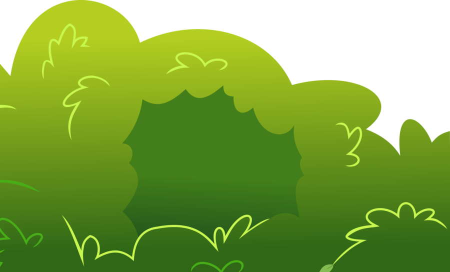 Mlp Style Bush By X - My Little Pony Bush (900x544), Png Download