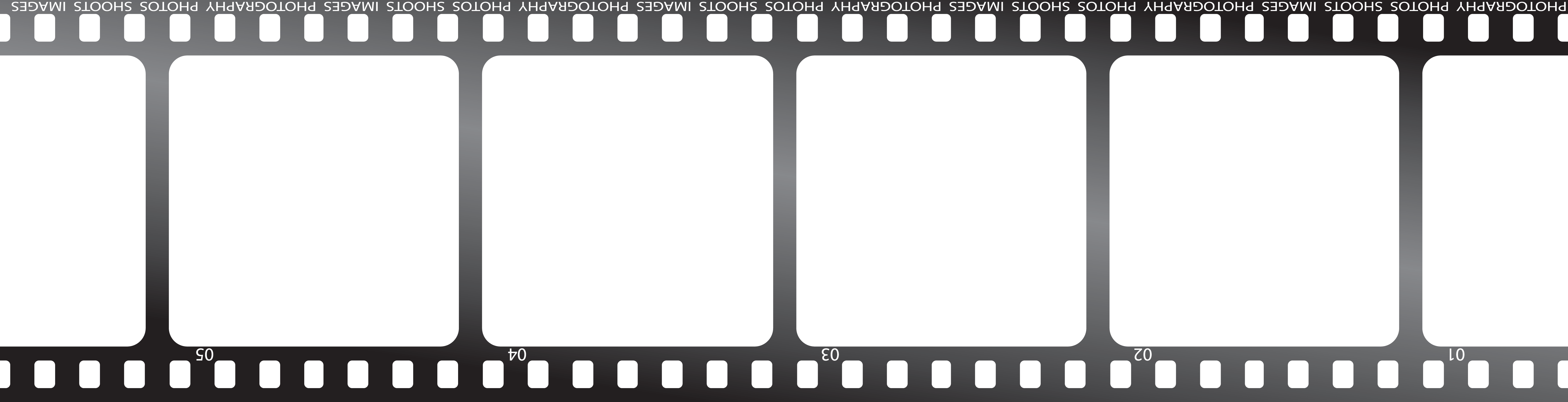 Filmstrip Frame Png (5973x1533), Png Download