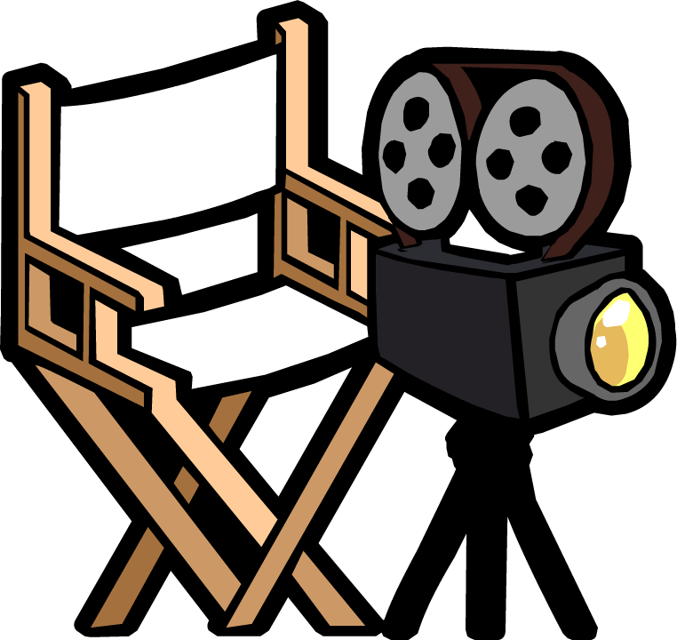 Yellow Puffle's Director's Chair & Camera Icon - Directors Chair And ...