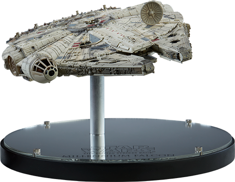 Millennium Falcon Scaled Replica - Star Wars (480x372), Png Download