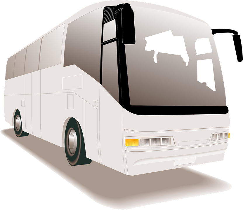 Tourist Bus Png Library Stock - Tour Bus Png (832x720), Png Download
