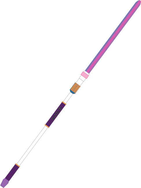 Esmeralda's Lightsaber Pike - Pole Vault (487x651), Png Download