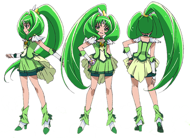 Glitter Spring - Smile Pretty Cure March (620x450), Png Download