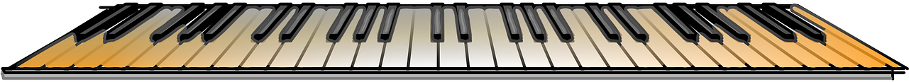 Keyboard Music Piano Keys Transparent Image - Teclado Musical Png ...