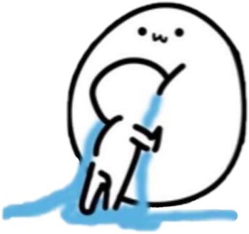 Sticker Cry Cute Crying Tears Meme - Cry Meme (377x370), Png Download