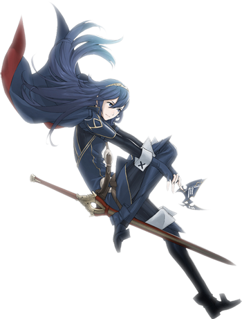 Image - Lucina Official Art (350x460), Png Download