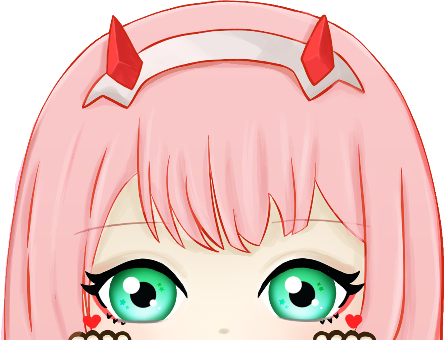 Darling In The Franxx - Darling In The Franxx Zero Two Chibi (1500x1151 ...