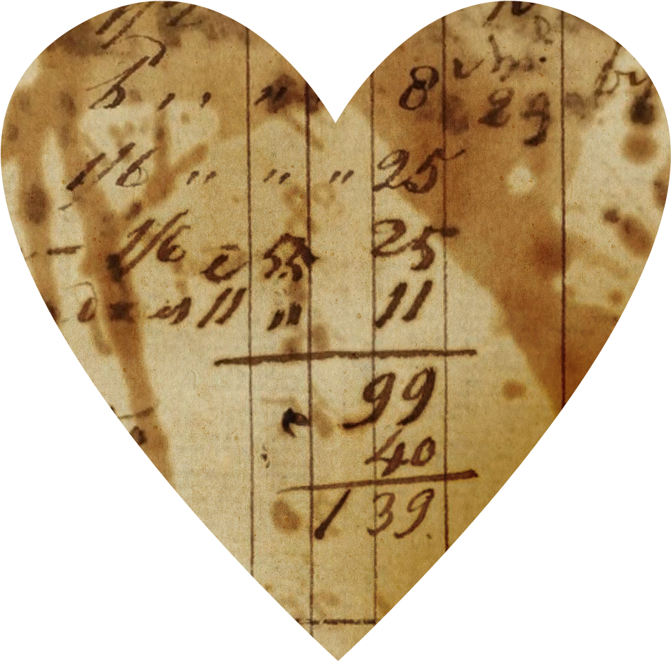 Vintage Paper Heart - Heart Paper Transparent (1000x1000), Png Download