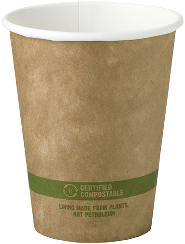 8 Oz Kraft Paper Cups - World Centric World Centric's 100% ...