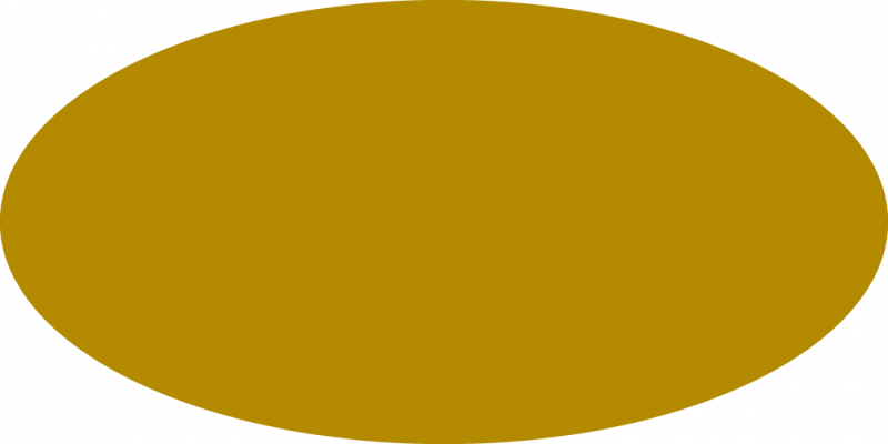 Custom Static Clings - Yellow Disc (800x400), Png Download