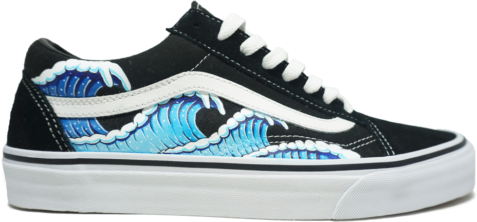 Download Vans / Blue Wave | Transparent PNG Download | SeekPNG