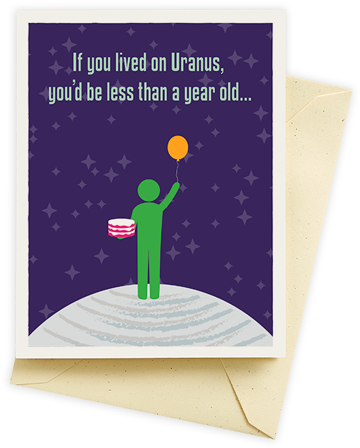 Uranus Card (600x777), Png Download