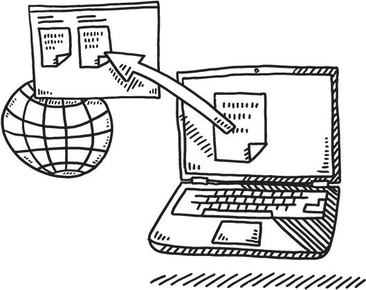 Building A Personal Brand - Website Drawing (600x450), Png Download