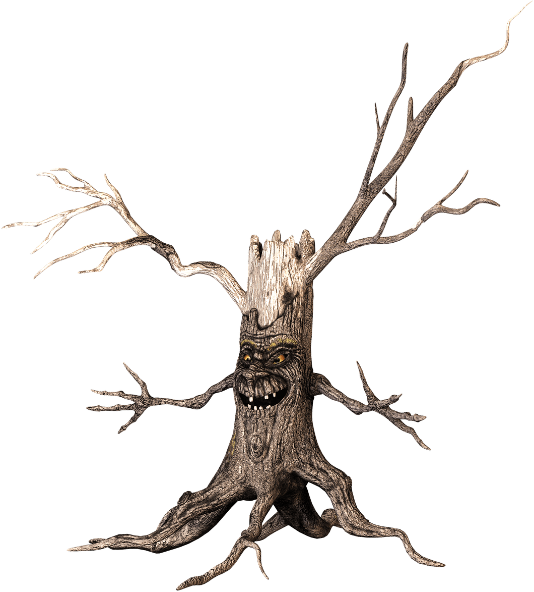 Download - Ugly Tree Png (1152x1280), Png Download