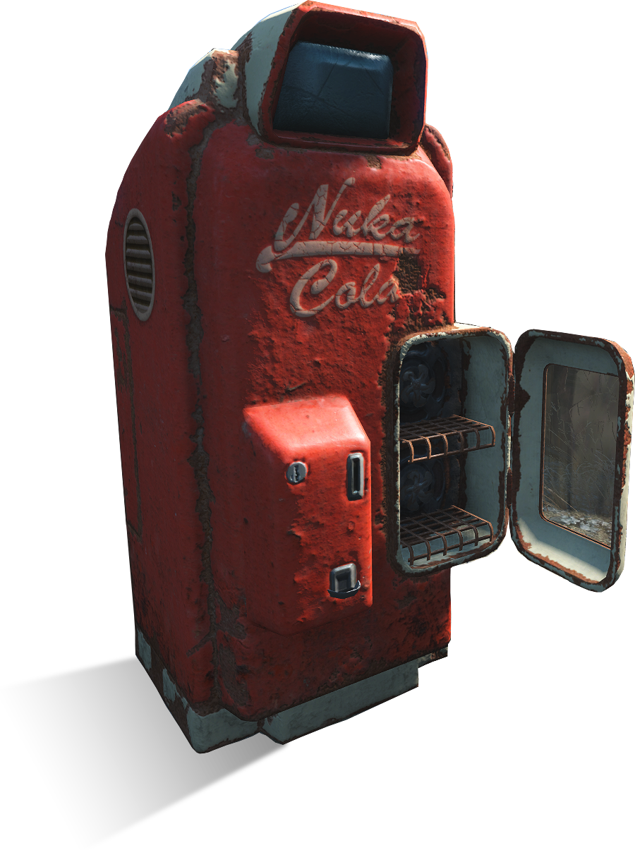 Image - Nuka Cola Machine Png (900x1205), Png Download