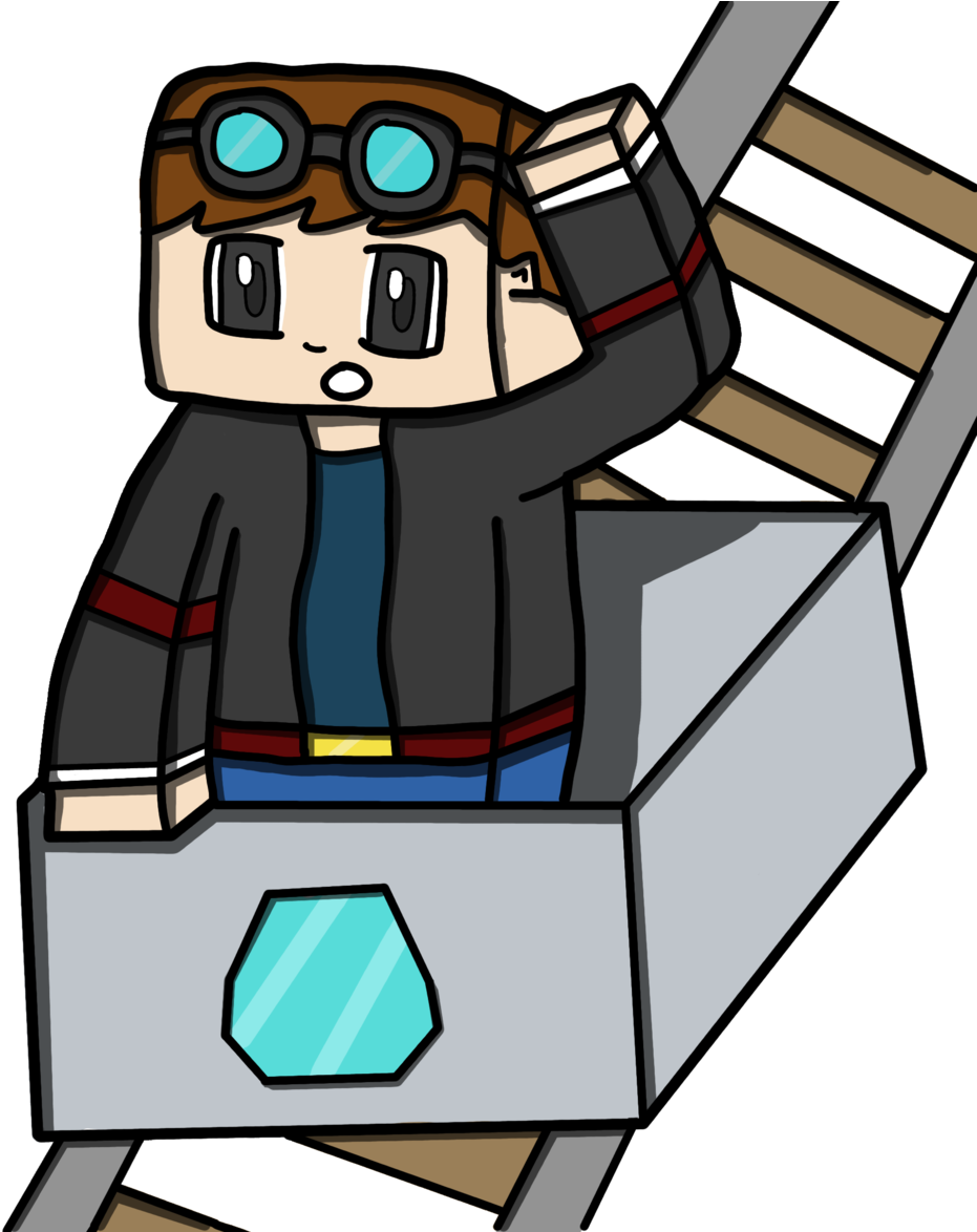Download Dantdm By Donutnut1 - Cartoon Drawing Of Dantdm | Transparent ...