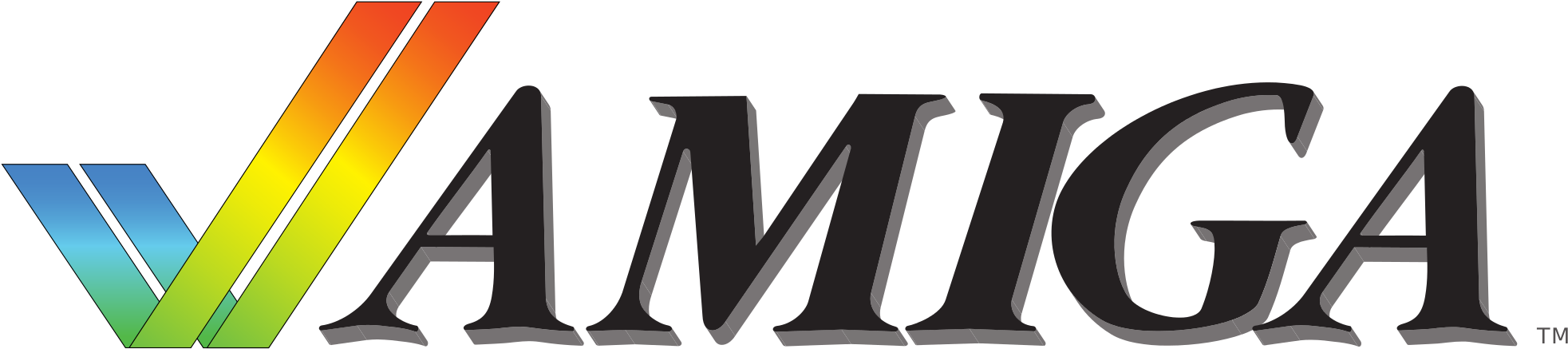 Amiga Logo (2000x554), Png Download