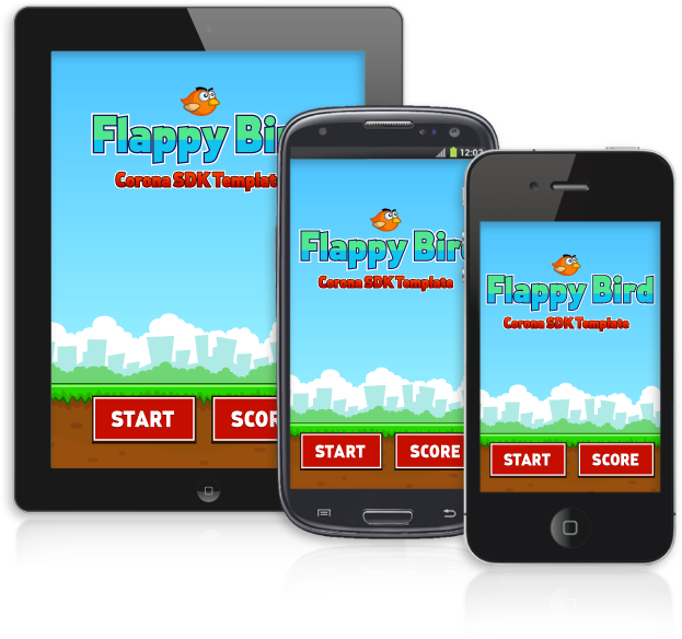 Flappy-devices - Flappy Bird (623x584), Png Download