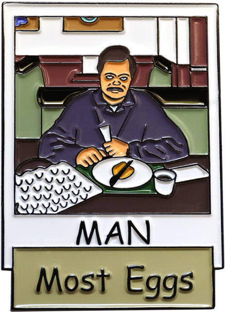 Image Of Ron Swanson - Cartoon (700x700), Png Download