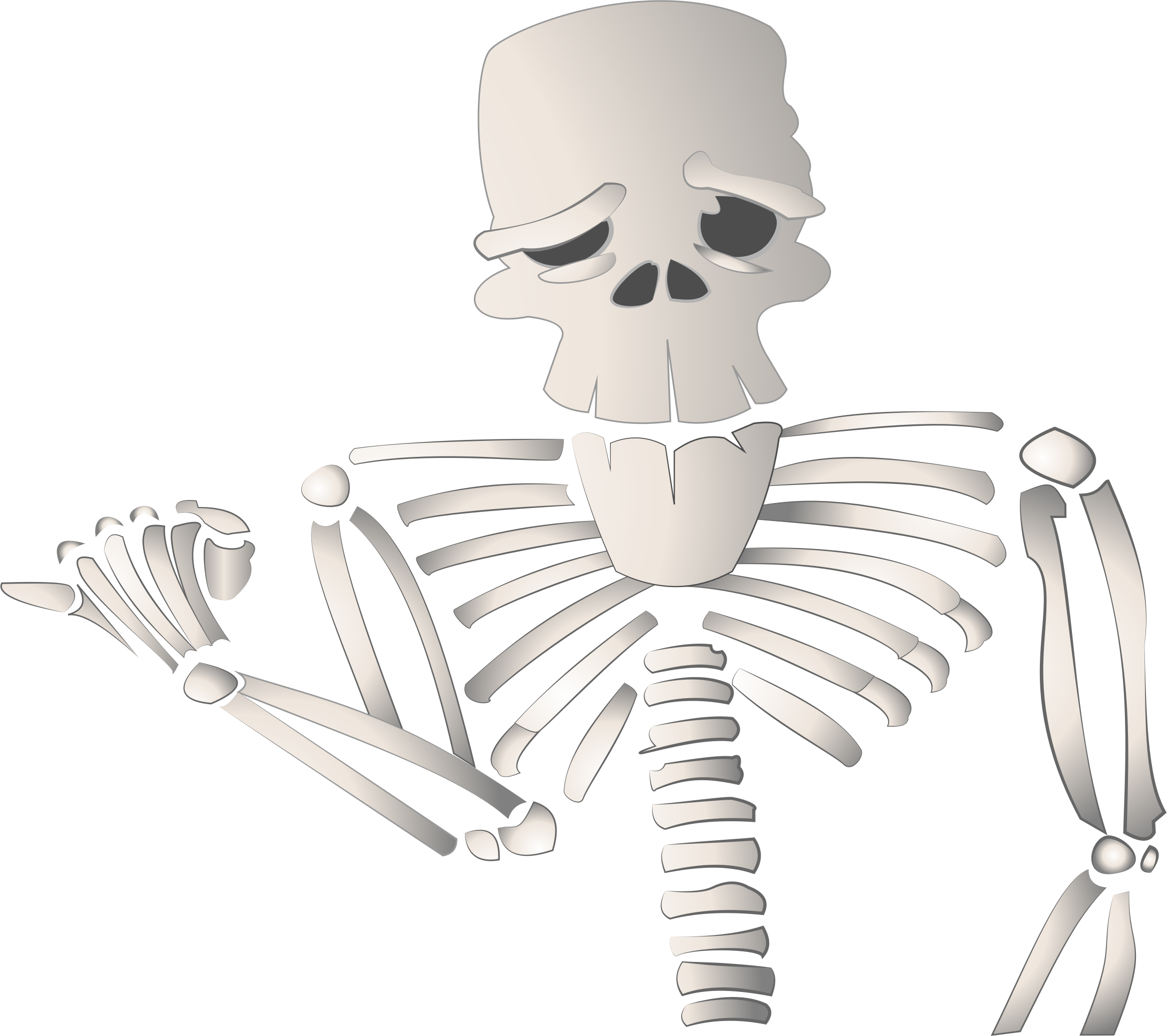 Download Skeleton Arm Png - รูป การ์ตูน โครง กระดูก | Transparent PNG ...