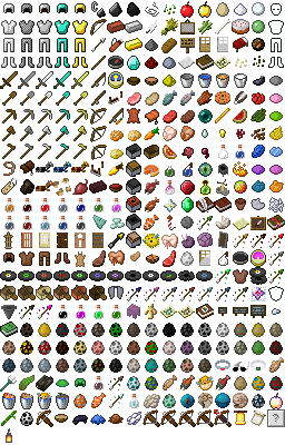 Download Itemcss - Minecraft Item Sprite Sheet | Transparent PNG ...