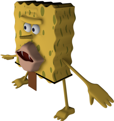 Download Caveman Spongebob Png Banner Freeuse Library - Caveman ...