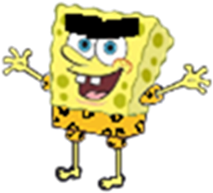 Caveman Spongebob - Spongebob Jumbo Inflatable Flying Ring Frisbee ...