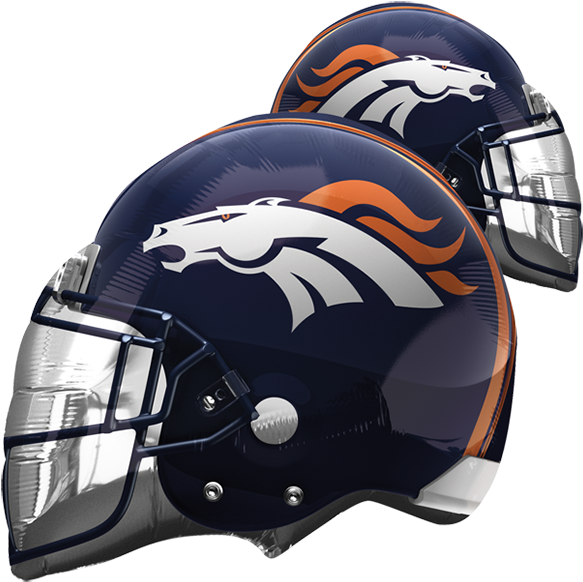 Denver Broncos Helmet Supershape - Denver Broncos Balloons (600x600 ...
