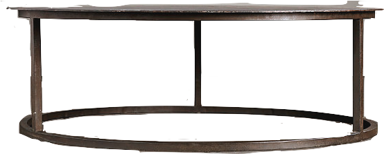 Mercer Round Coffee Table (567x228), Png Download