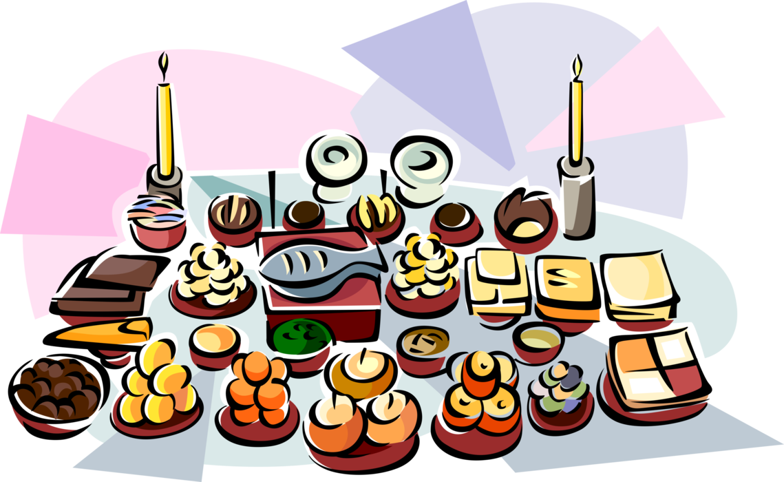 Dinner Vector - Food (1139x700), Png Download