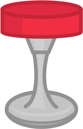Stool's New Body - Bfdi Stool (344x543), Png Download