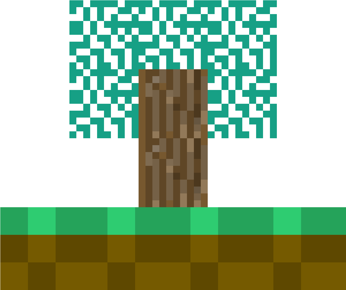 Minecraft Tree - Minecraft (1200x1200), Png Download