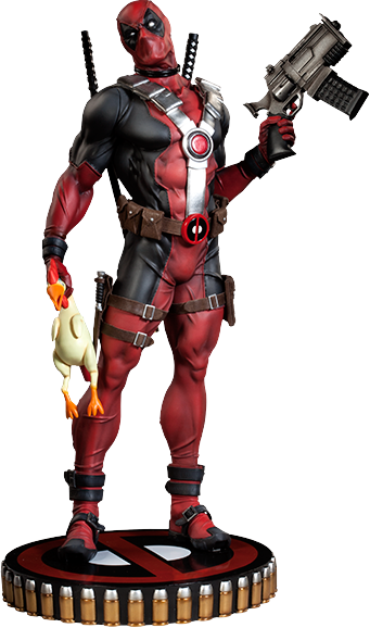 Sideshow Deadpool Premium Format Figure The Rubber - Marvel: Premium ...