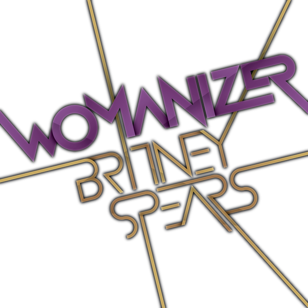 Britney Spears Womanizer Logo (600x600), Png Download