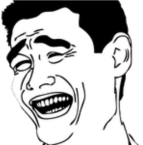 Download Trollface Png Transparent Images - Yao Ming Face Ew ...