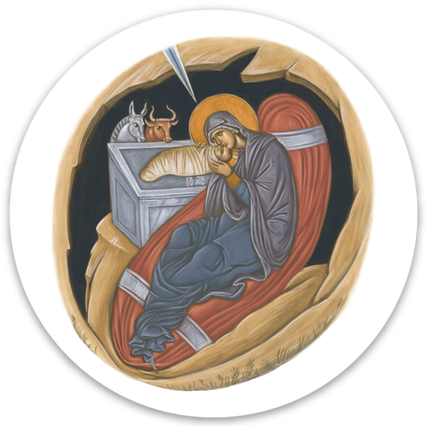 Download Nativity Scene Dcal - Circle | Transparent PNG Download | SeekPNG