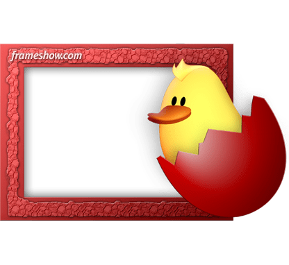 Photo Frame 0000919 Png - Chicken Picture Frames (416x382), Png Download