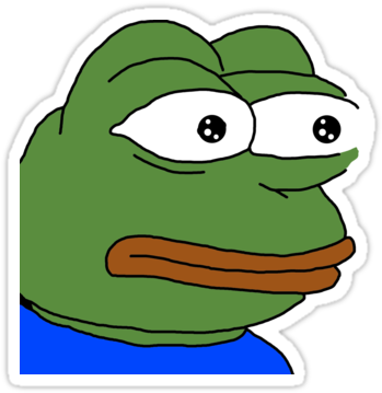 Angry Pepe Png Clipart Library - Pepe Png (375x360), Png Download